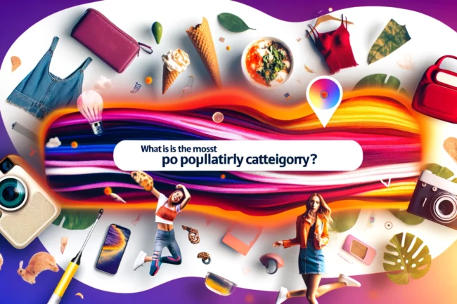 what is the most popular category on instagram | Ergasti Digital Agency