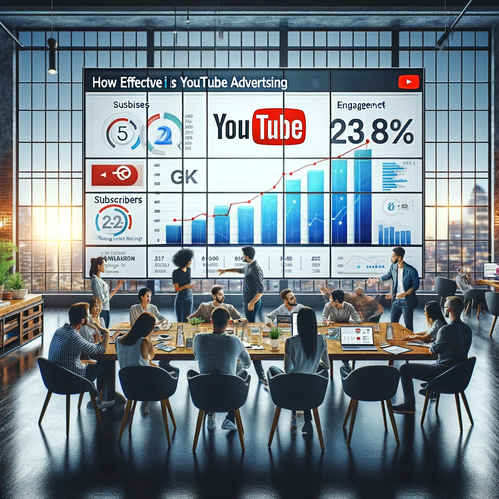 how effective is youtube advertising - Ergasti Digital Agency